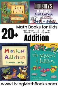 Addition Math Books for Kids | Living Math Books